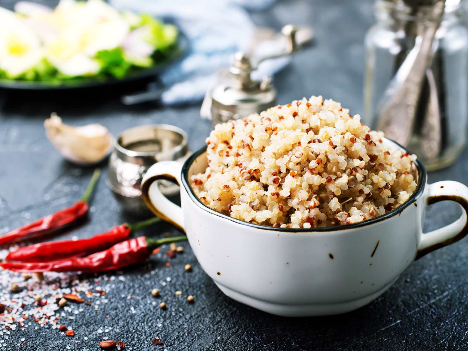 Kvinoa ravintoarvot ja terveellisyys - Vegefrendit